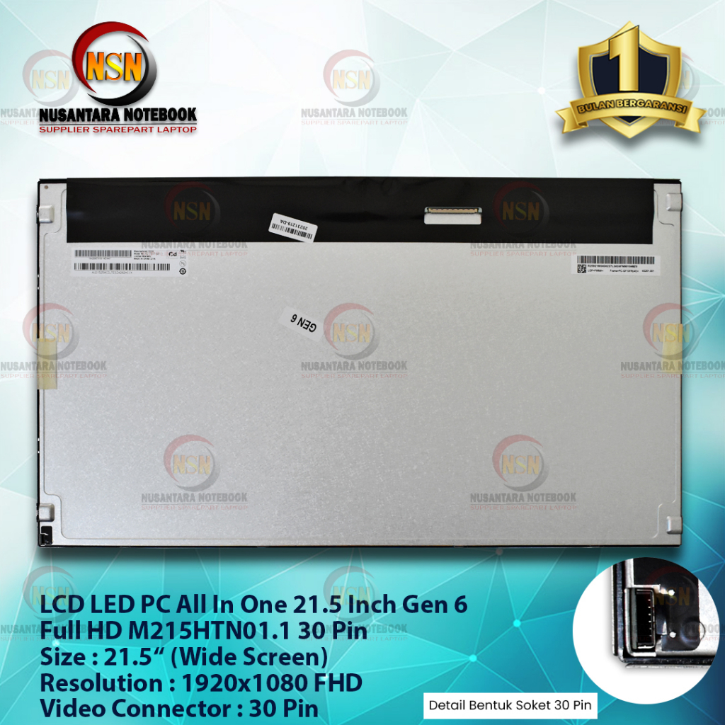 Jual LCD LED Panel Screen PC All In One 21.5 Inch Gen 5 Full HD ...