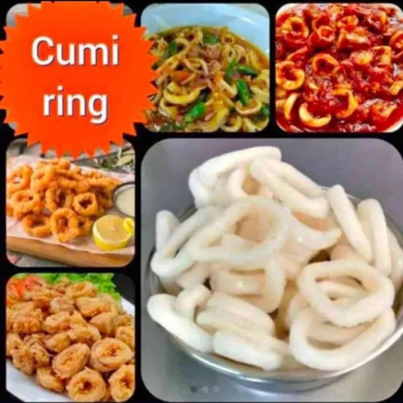 Jual Cumi ring cumi frozen 500 gram | Shopee Indonesia