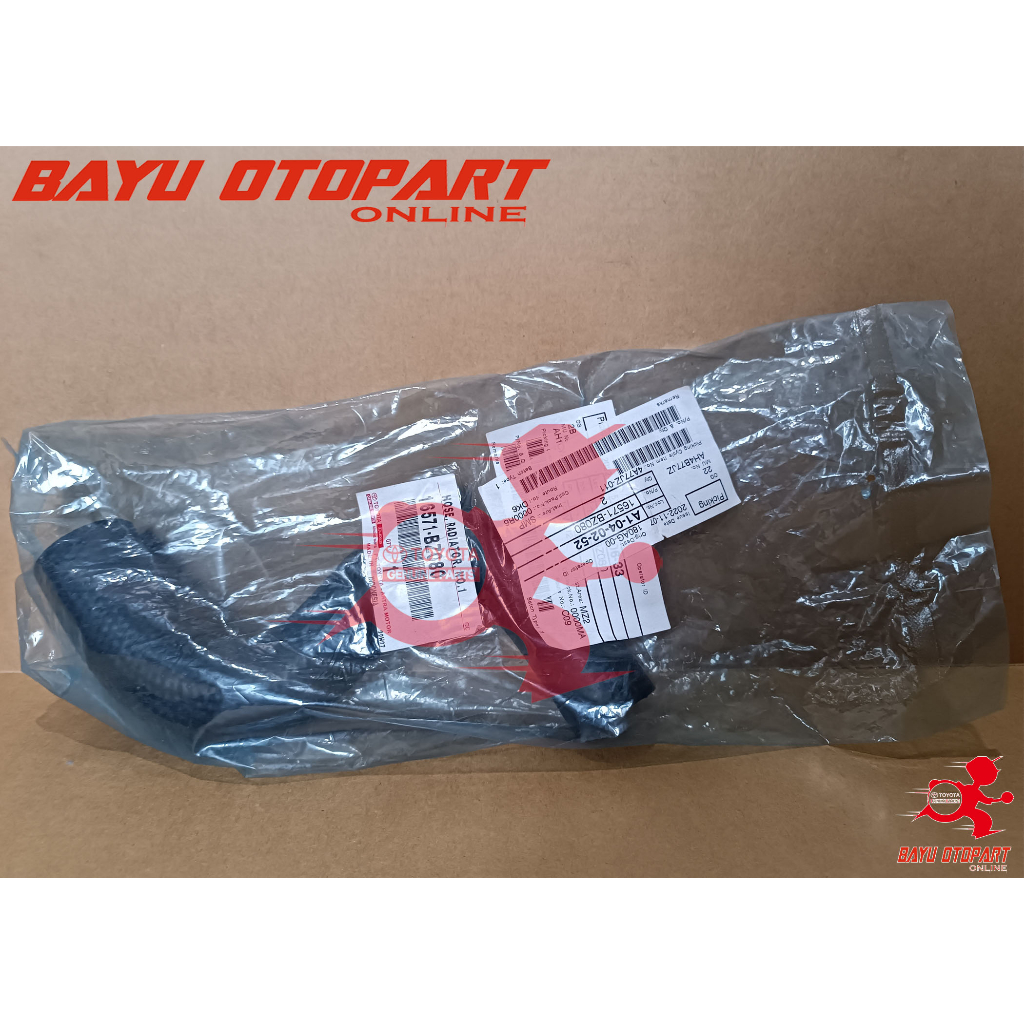 Jual SELANG RADIATOR ATAS TOYOTA AVANZA 1,3 CC MATIC 16571-BZ080 ...