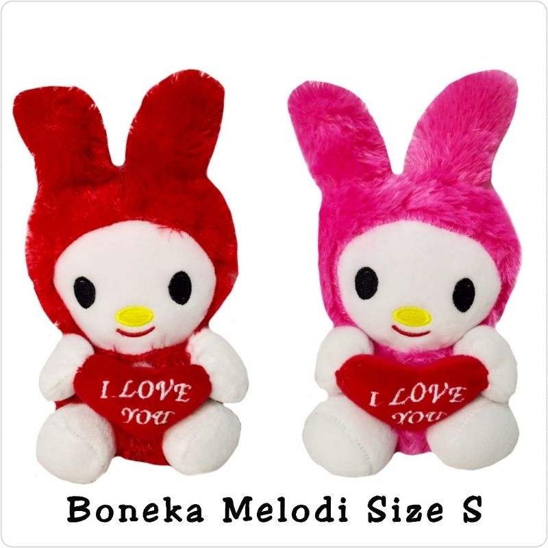 Jual Boneka Melody Bahan Raspur Size S tinggi 28 cm | Shopee Indonesia