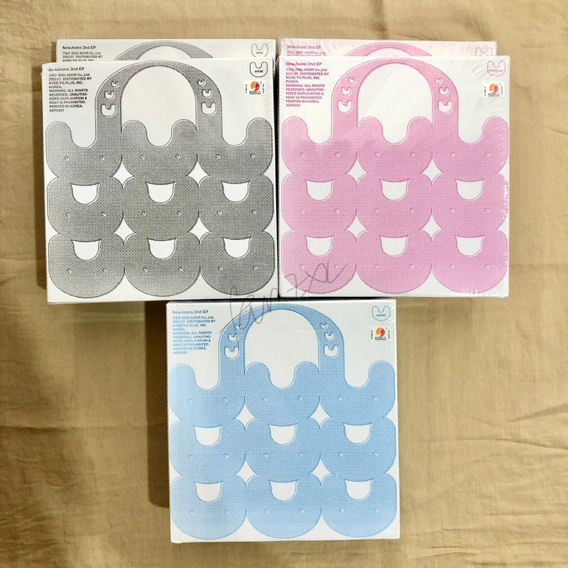 Jual [ READY; RESTOCKED ] NEWJEANS 2nd EP GET UP - Bunny Beach Bag version — FULLSET SEALED ...