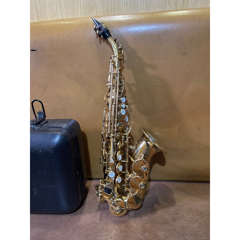 Jual BABY SAXOPHONE soprano curved lincoln | Shopee Indonesia