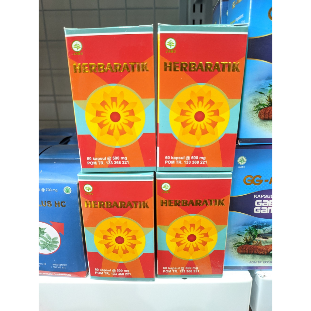 Jual Kapsul Obat Herbal Obat Nyeri Sendi Herbaratik Isi 60 Kapsul Obat ...