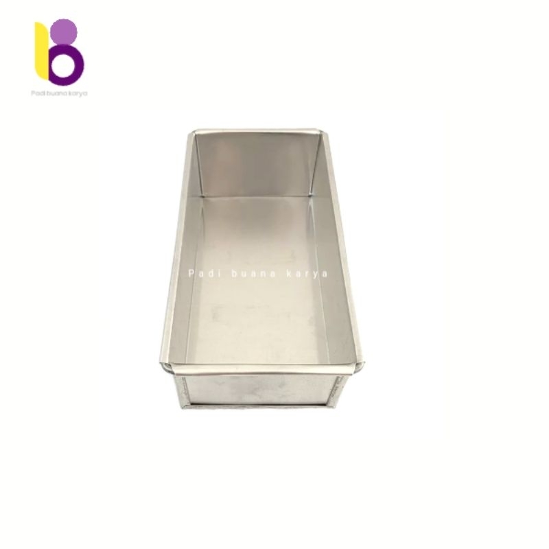 Jual loyang brownies kukus / bolu persegi panjang tinggi 7 alumunium ...