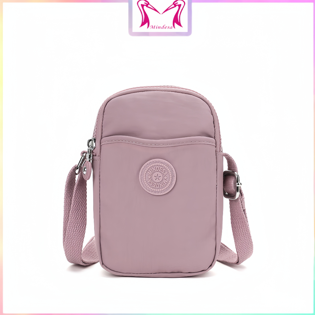 Jual 【Ready Stock】Mindesa 8174 tas hp wanita tas Selempang Wanita Sling ...