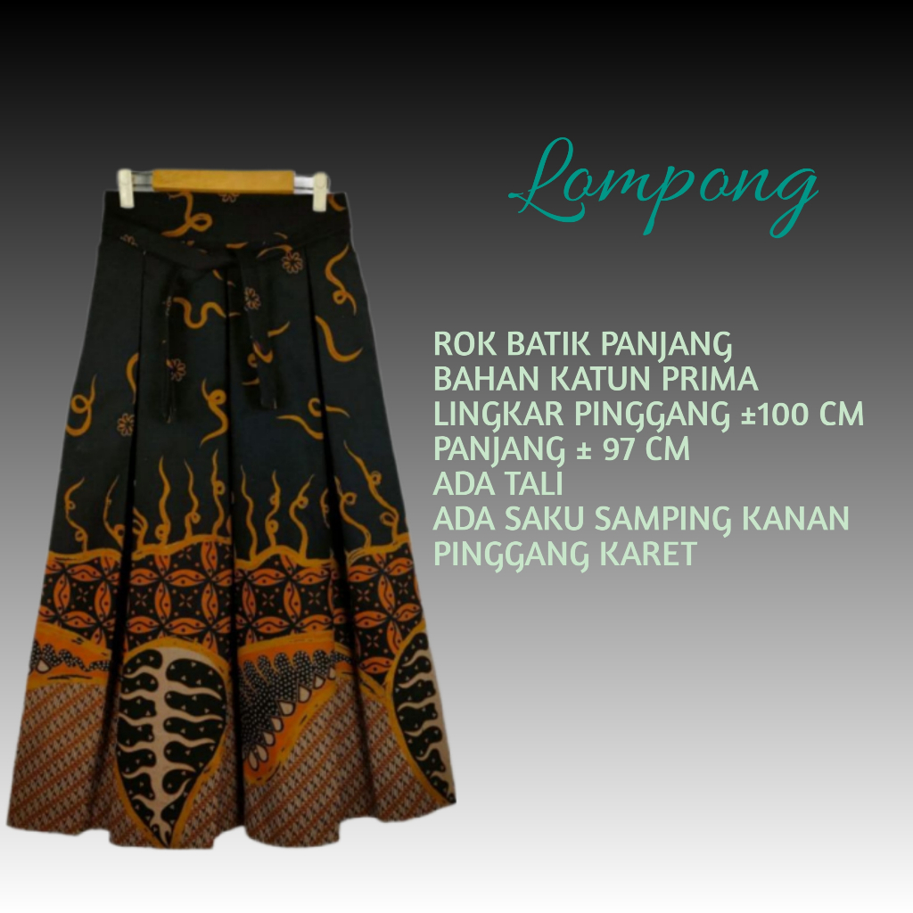 Jual ROK BATIK MODERN / ROK BATIK PREMIUM / ROK BATIK KLOK / ROK BATIK ...