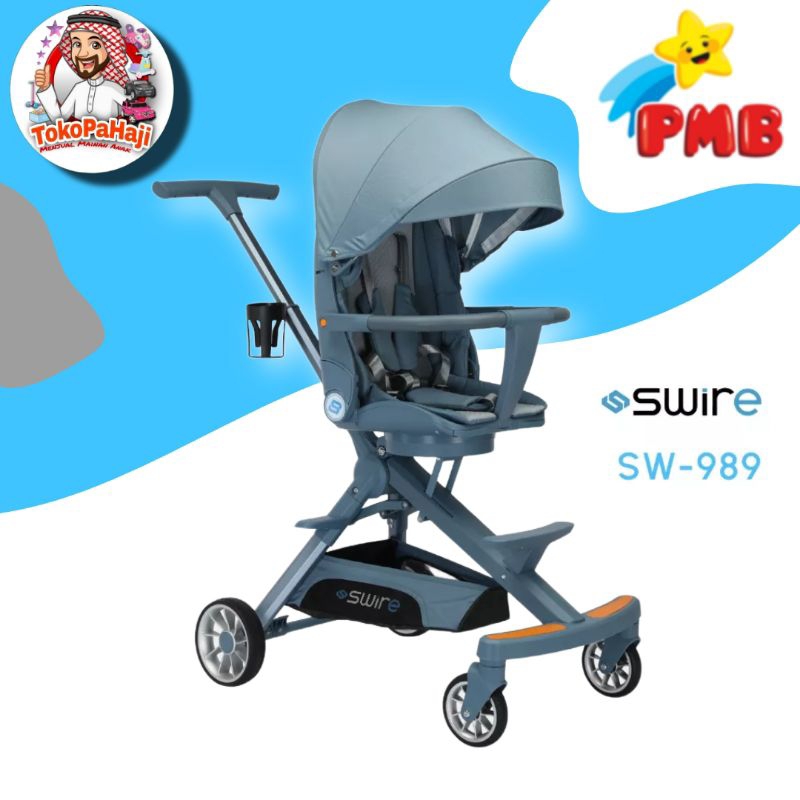 Jual STROLLER RODA 4 REVERSIBLE SEAT TRAVEL EASY TO FOLD PMB TOYS ...