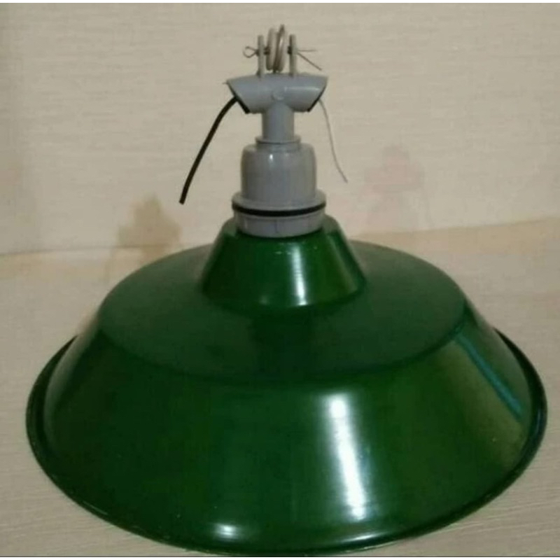 Jual Kap Hijau E40 + Fitting Gantung Besi e40 | Shopee Indonesia