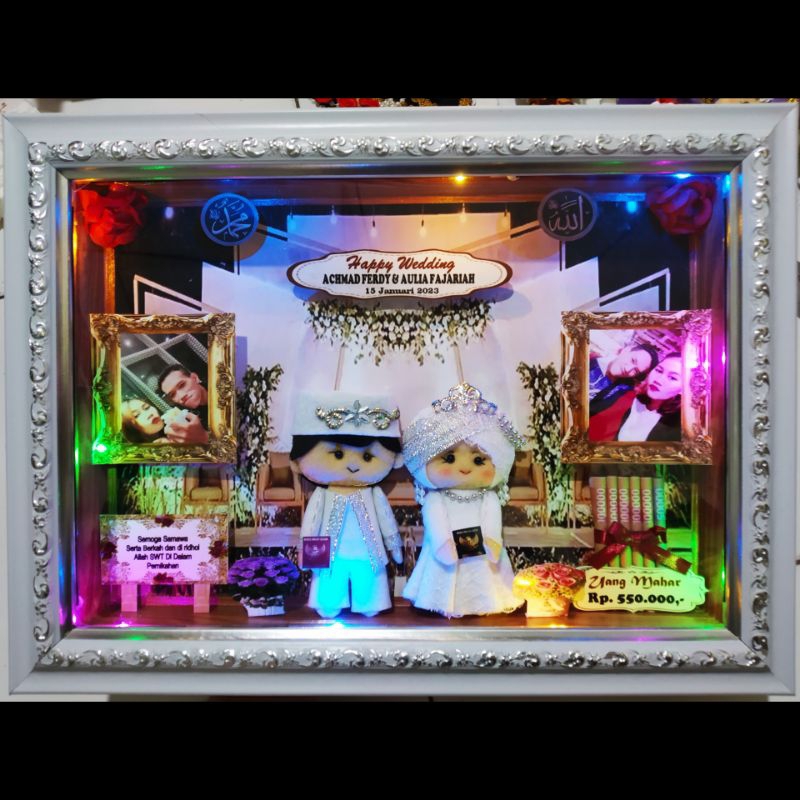 Jual Frame Mahar Pernikahan Adat Sunda, Padang, Palembang, Jawa, dll ...