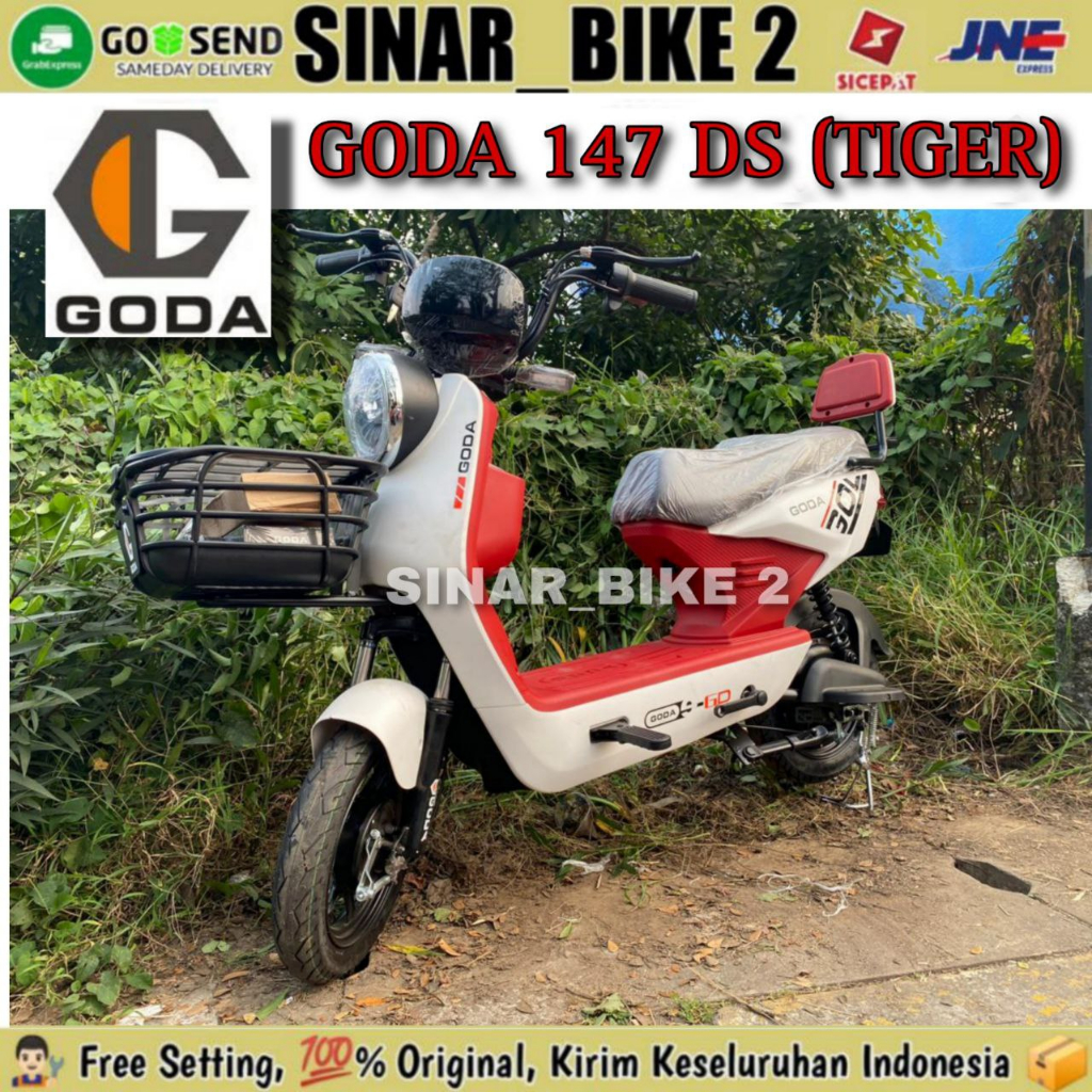 Jual Sepeda Listrik GODA GOLDEN TIGER 147 Ds 500 Watt Electric Bike ...