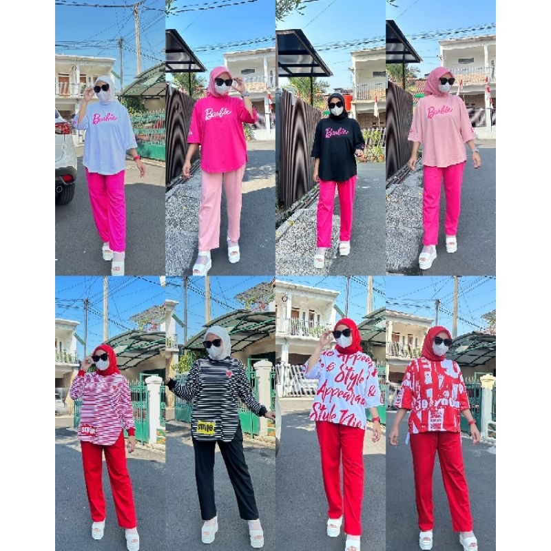 Jual NEW SET NIO BARBIE MERAH PUTIH | Shopee Indonesia