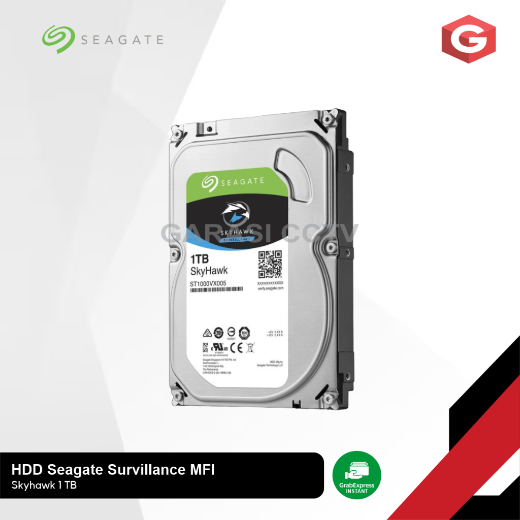 Jual Harddisk HDD CCTV Seagate Surveillance MFI 1 TB SATA | Shopee ...