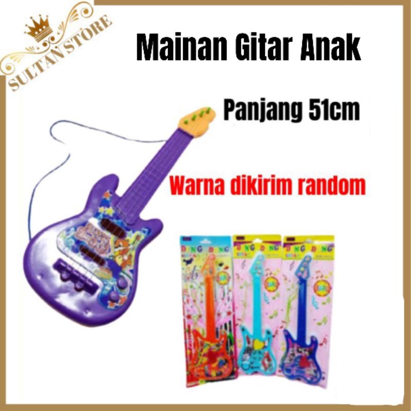 Jual Mainan anak gitar murah klasik anak laki laki perempuan plastik ...