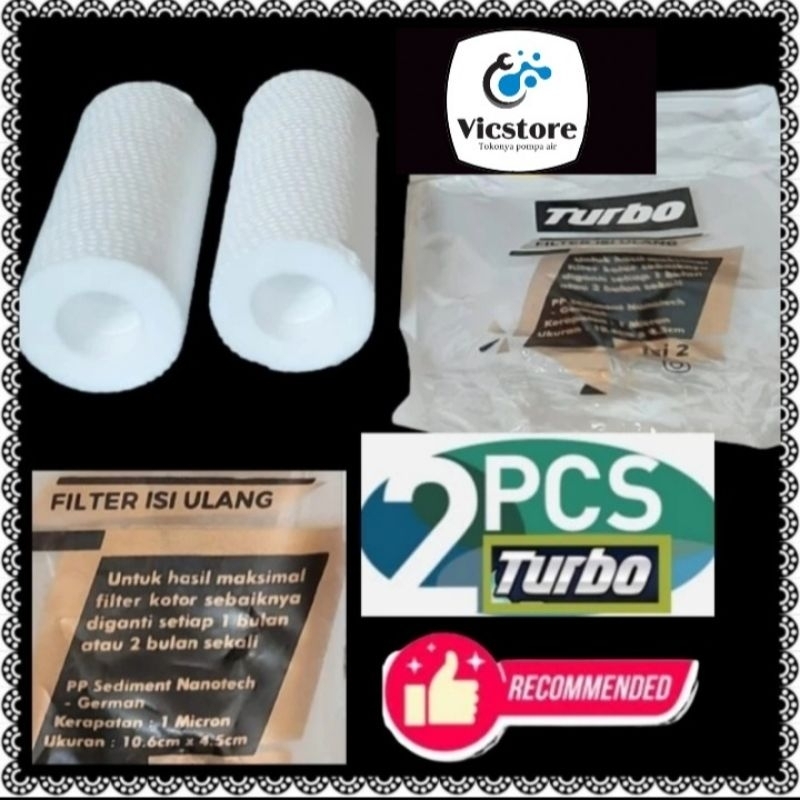 Jual Isi filter air saringan Turbo toren tangki tabung penguin tandon ...