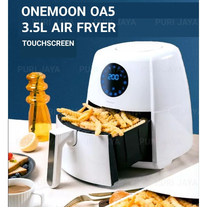 Jual Onemoon OA5 / OA2 / OA1 / M1 Air Fryer 3.5L Penggorengan Tanpa Minyak | Shopee Indonesia