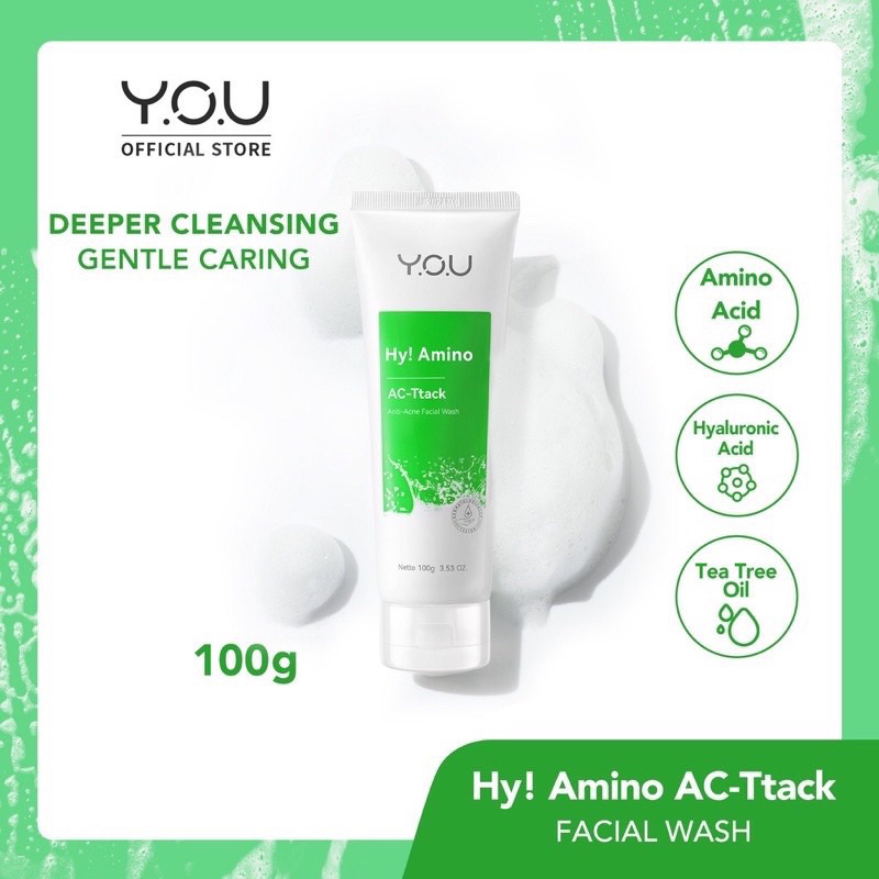 Jual Y.O.U Hy! Amino Facial Wash Series 100gr | Shopee Indonesia Jual Y.O.U Hy! Amino Facial Wash Series 100gr | Shopee Indonesia