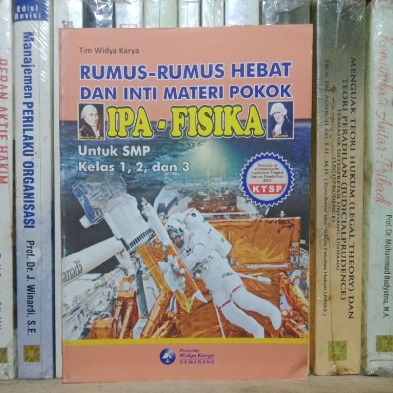 Jual Rumus-rumus Hebat Dan Inti Materi Pokok IPA FISIKA Untuk SMP Kelas ...