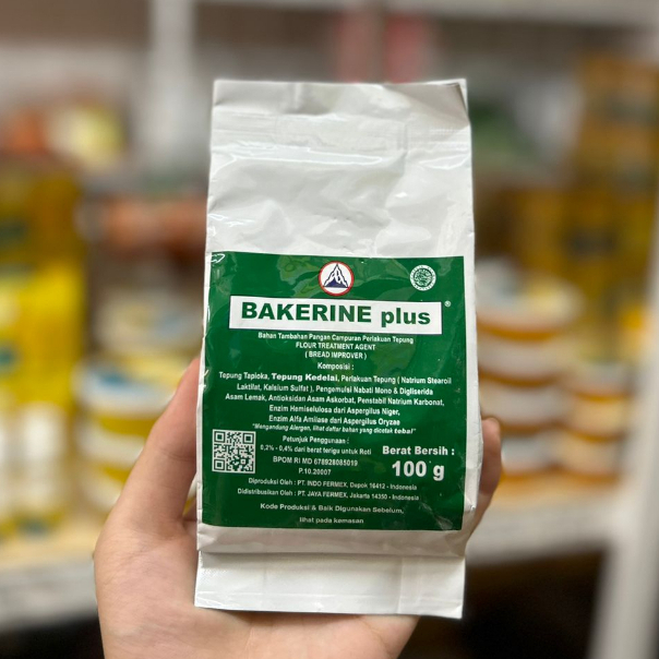 Jual Bakerine Plus Bread Improver / Pelembut Roti 100gr | Shopee Indonesia