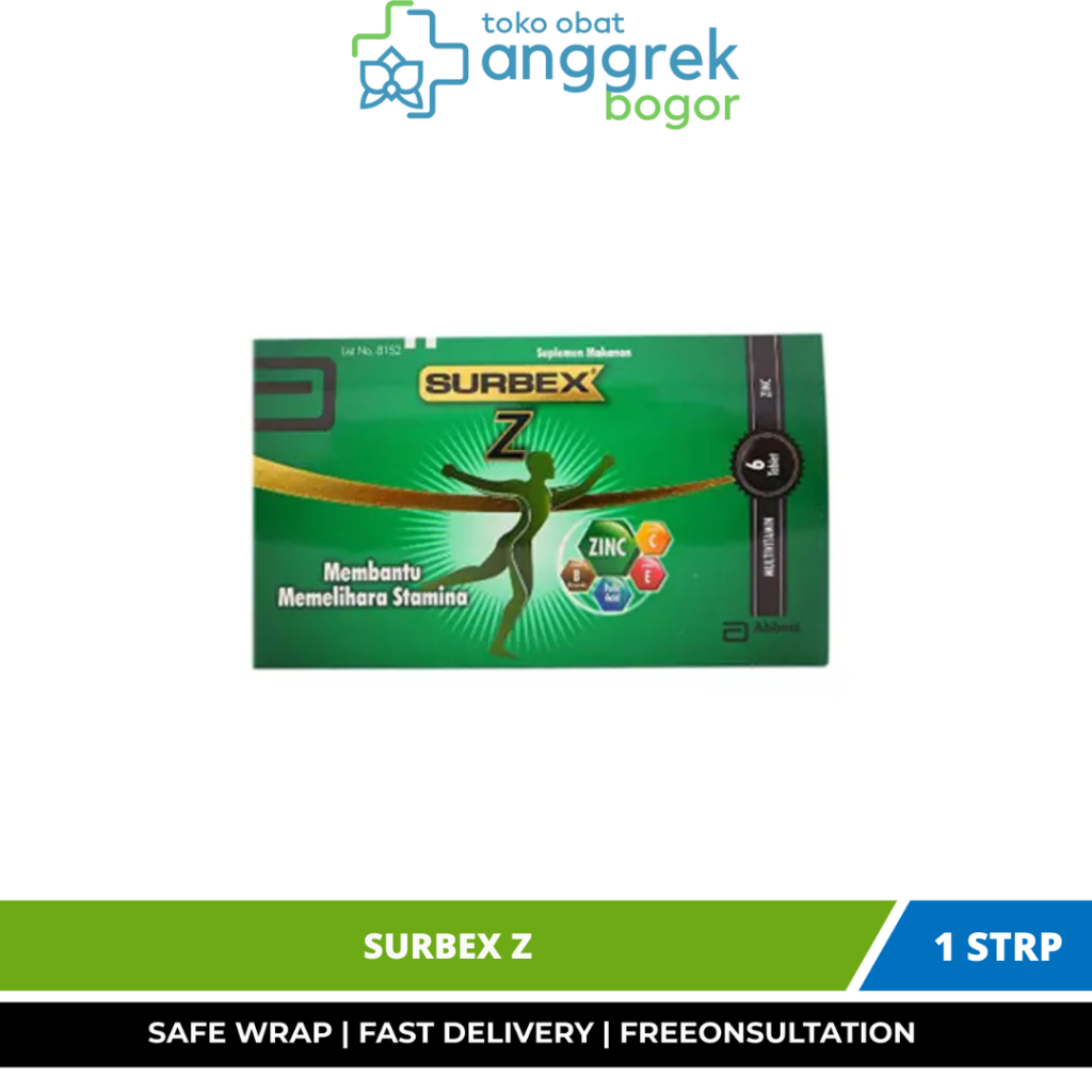 Jual SURBEX Z/VITAMIN DAYA TAHAN TUBUH | Shopee Indonesia