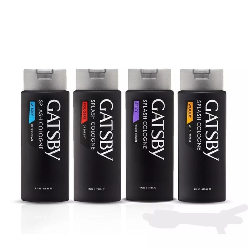 Jual GATSBY SPLASH COLOGNE 175ml All Varian | Shopee Indonesia