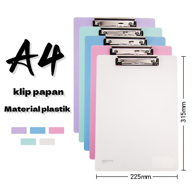 Jual Folder A4 Writer Pad Penyimpanan Folder Multifungsi Plastik Kantor ...