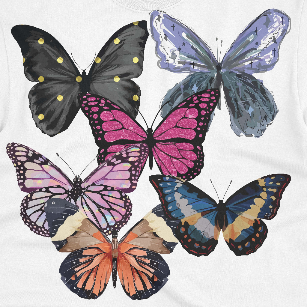 Jual SABLON SETRIKA KUPU KUPU CUTE | SABLON DONG KUPU KUPU BUTTERFLY ...