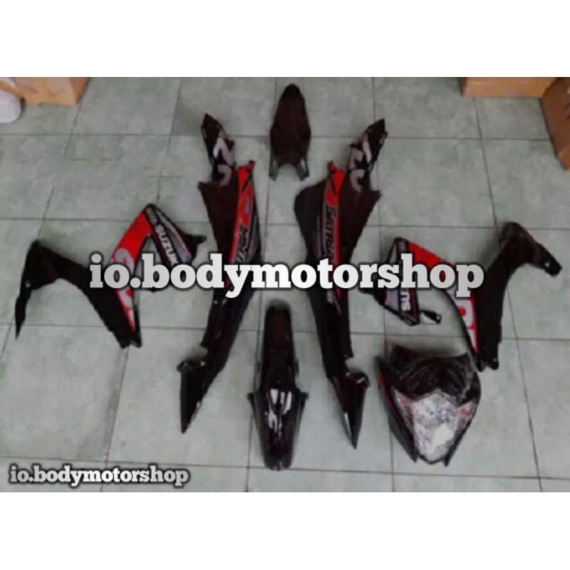 Jual COVER FULL BODY HALUS FULL SET BODY SUZUKI SATRIA FU FACELIFT ...