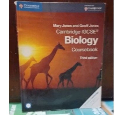 Jual Buku Cambridge Igcse Biology coursebook third edition | Shopee ...