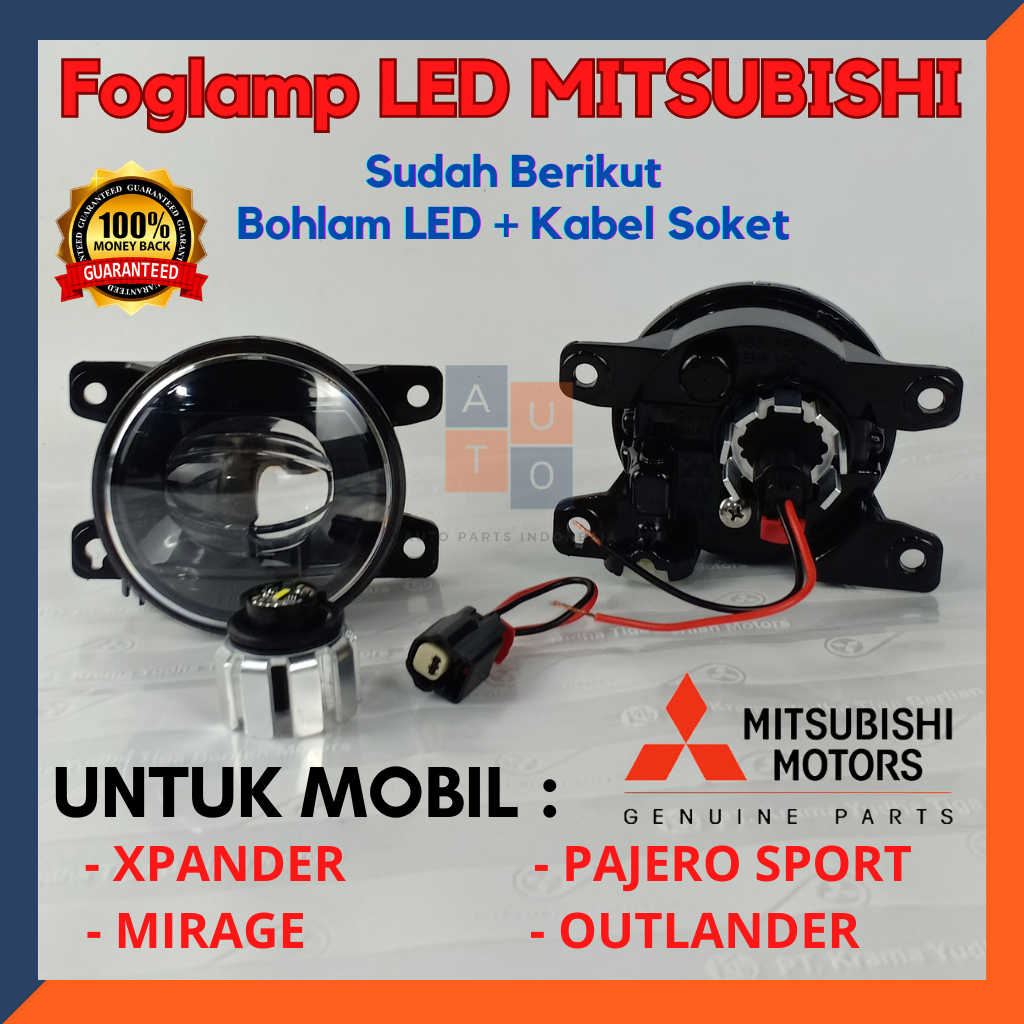 Jual Foglamp LED Mitsubishi/ Foglamp Xpander LED/ Foglamp Pajero ...