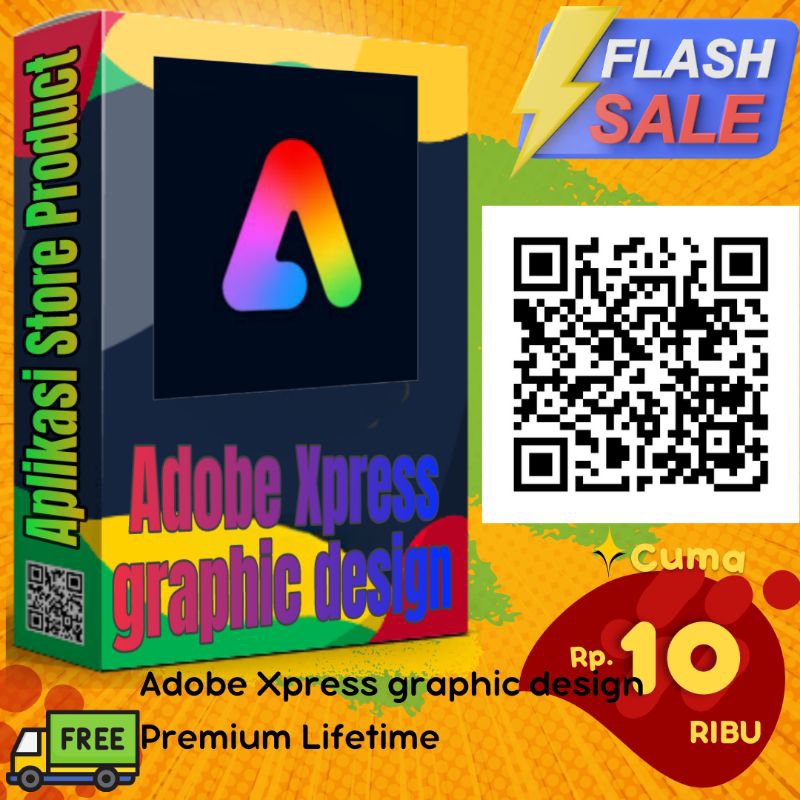 Jual A.d.o.b.e. Xpress graphic design Premium Lifetime | Shopee Indonesia