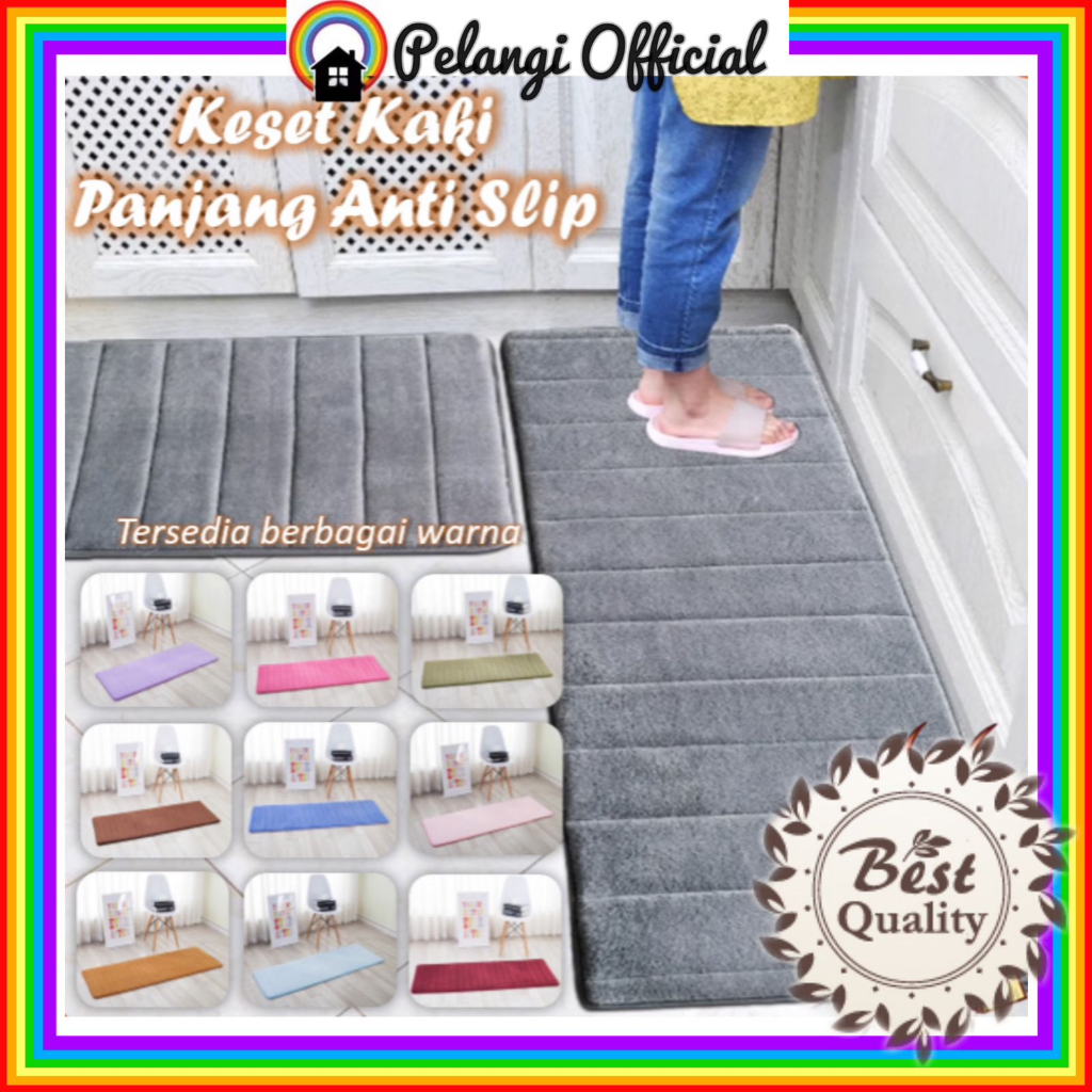 Jual 530 MEMORY FOAM MAT 120X40CM / KESET KAKI RUMAH DAPUR PINTU KAMAR ...