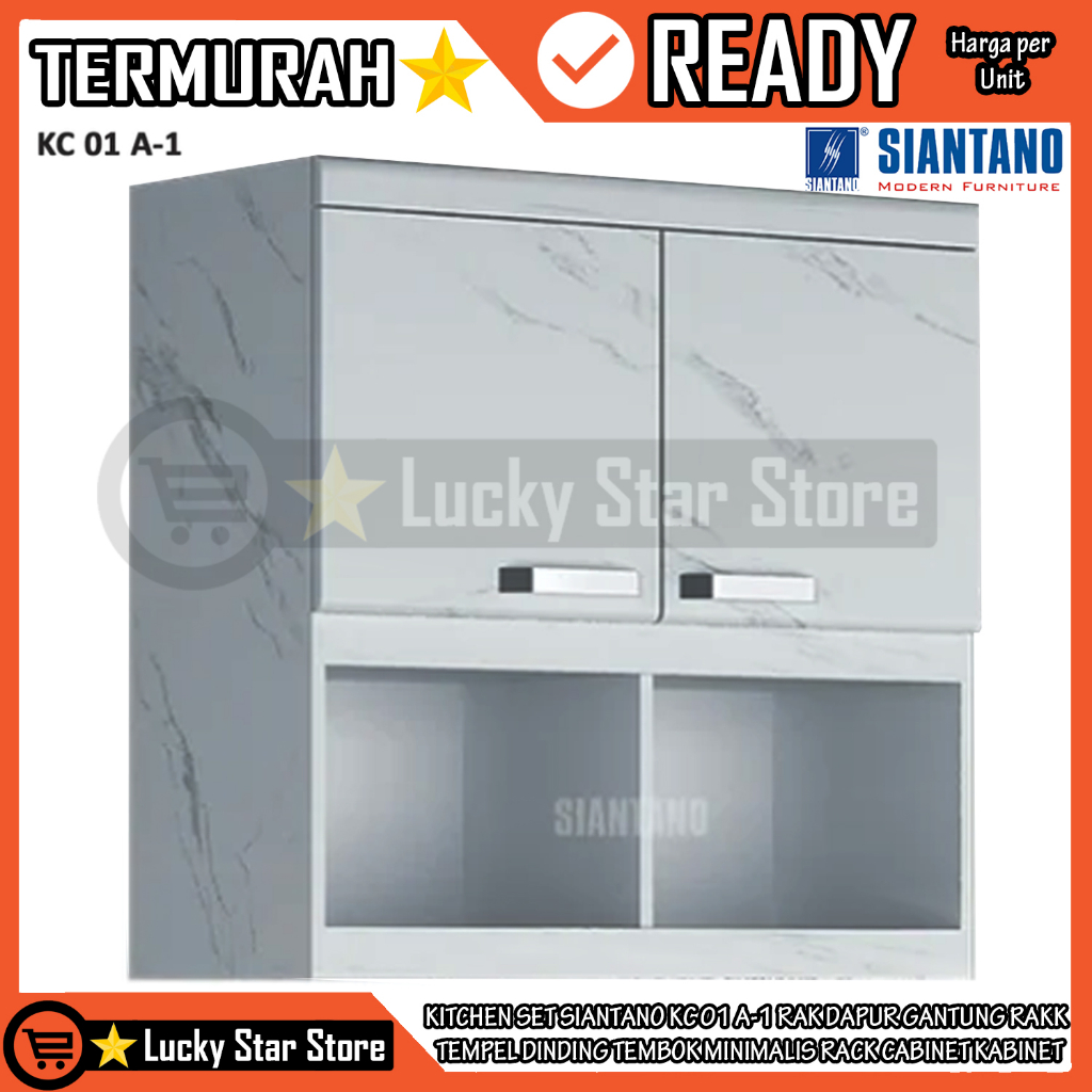 Jual [Kargo] RAK DAPUR KITCHEN SET SIANTANO KC 01 A-1 RACK GANTUNG ...