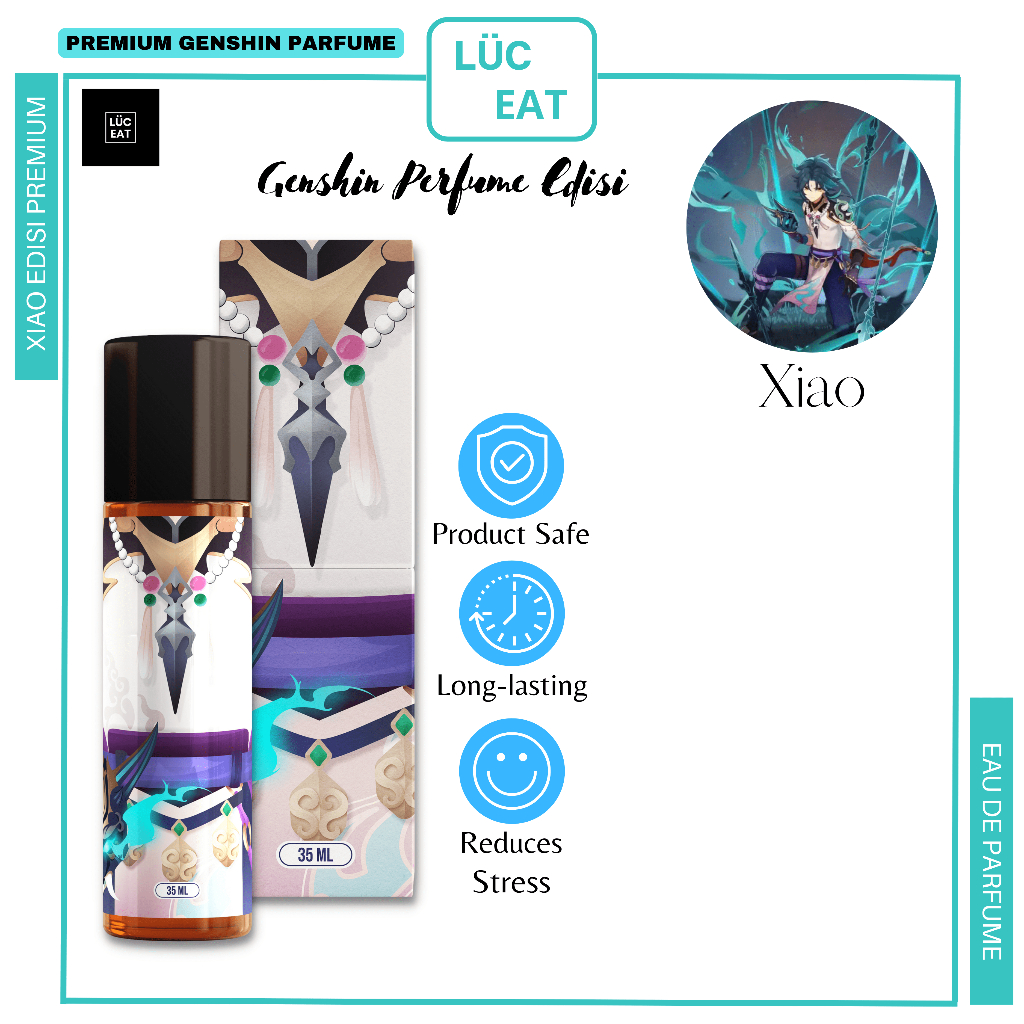 Jual Parfum Anime Luceat 35ml Genshin Impact Xiao Original Edition ...