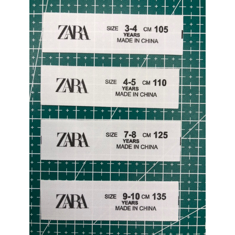 Jual ZARA RAJUT PRINTING TAG SUPER PREMIUM CO 1X DI KIRIM 600PCS ...