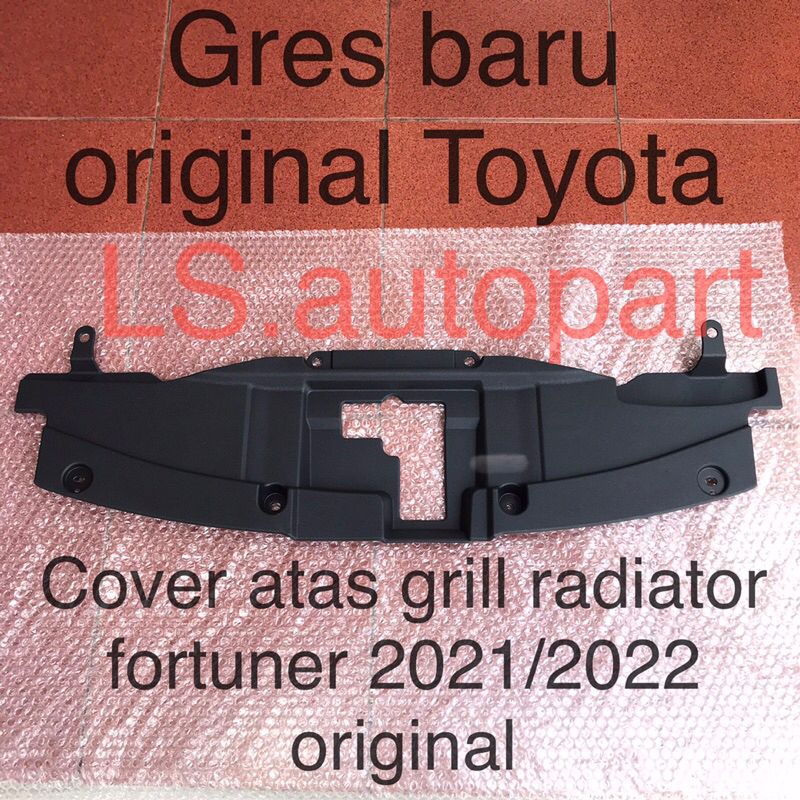Jual Cover atas Grill Grille radiator fortuner VRZ GR SPORT facelift ...