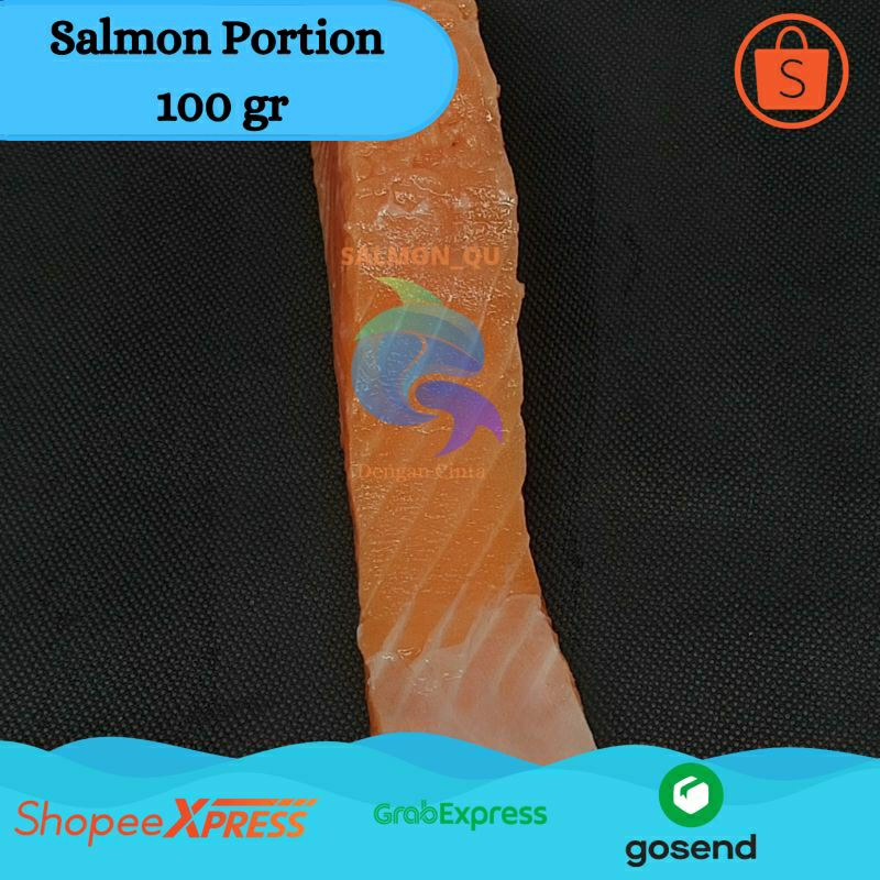 Jual Salmon Fillet/ Salmon Portion/ Salmon 100 gr | Shopee Indonesia