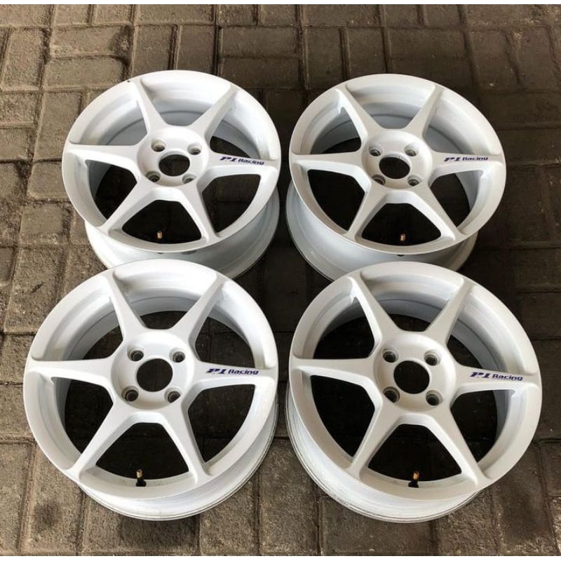 Jual Velg Buddy Club P1 R15 White (Second) | Shopee Indonesia