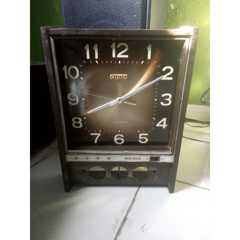 Jual jam dinding antik sitizen japan | Shopee Indonesia