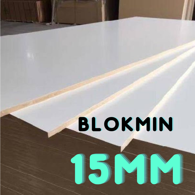 Jual Blokmin 15mm Custom Harga/cm2 Triplek Blokmin Putih 15mm Custom 1 ...