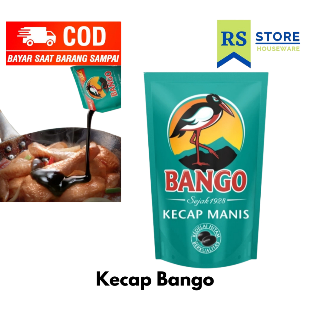 Jual bango kecap manis pouch kedelai hitam/bango kecap manis kemasan ...