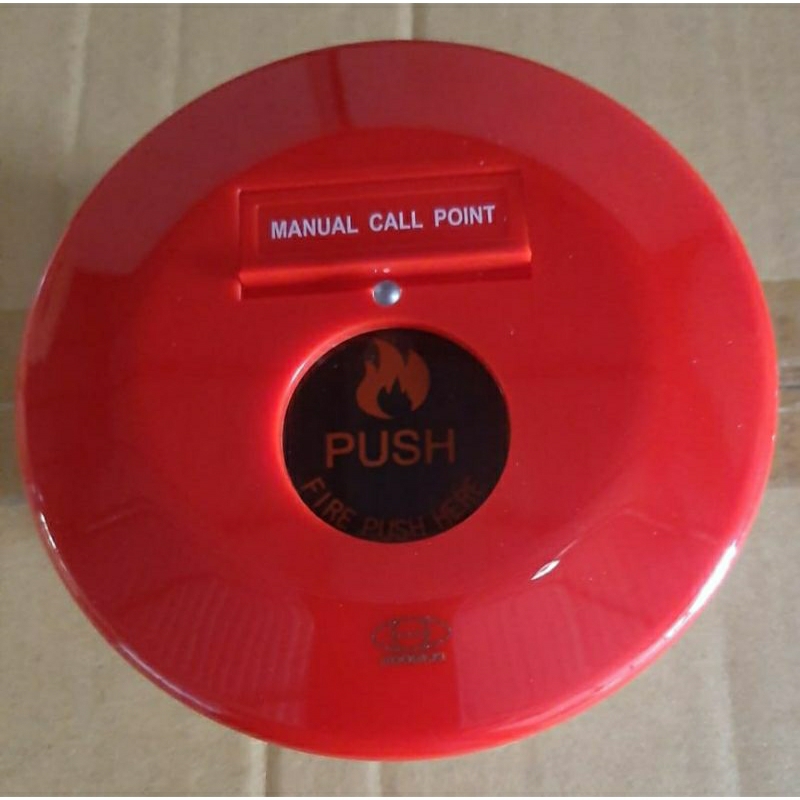 Jual HOOSEKI MANUAL CALL POINT PUSH BUTTON (HS-FP1) TANPA BASE | Shopee Indonesia