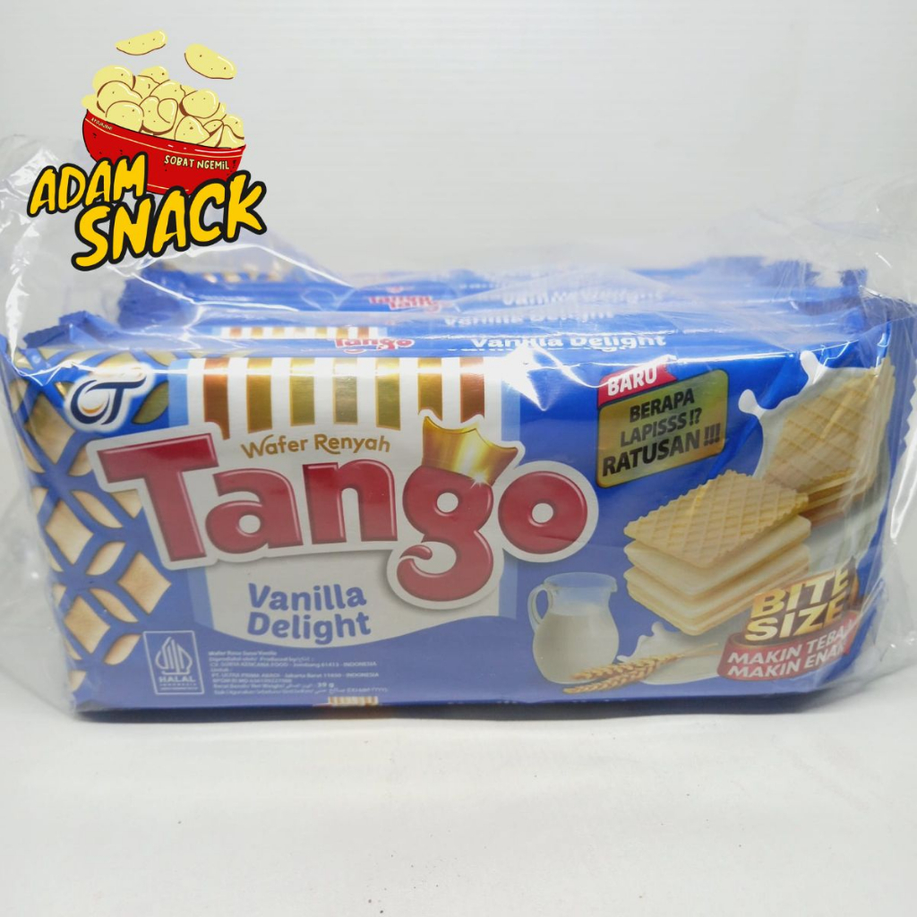 Jual WAFER TANGO RASA VANILLA 39 g ISI 10 PCS cod dan instant 2 jam ...