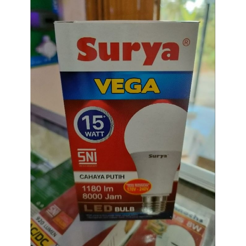 Jual LAMPU LED SURYA VEGA 15 WATT | Shopee Indonesia