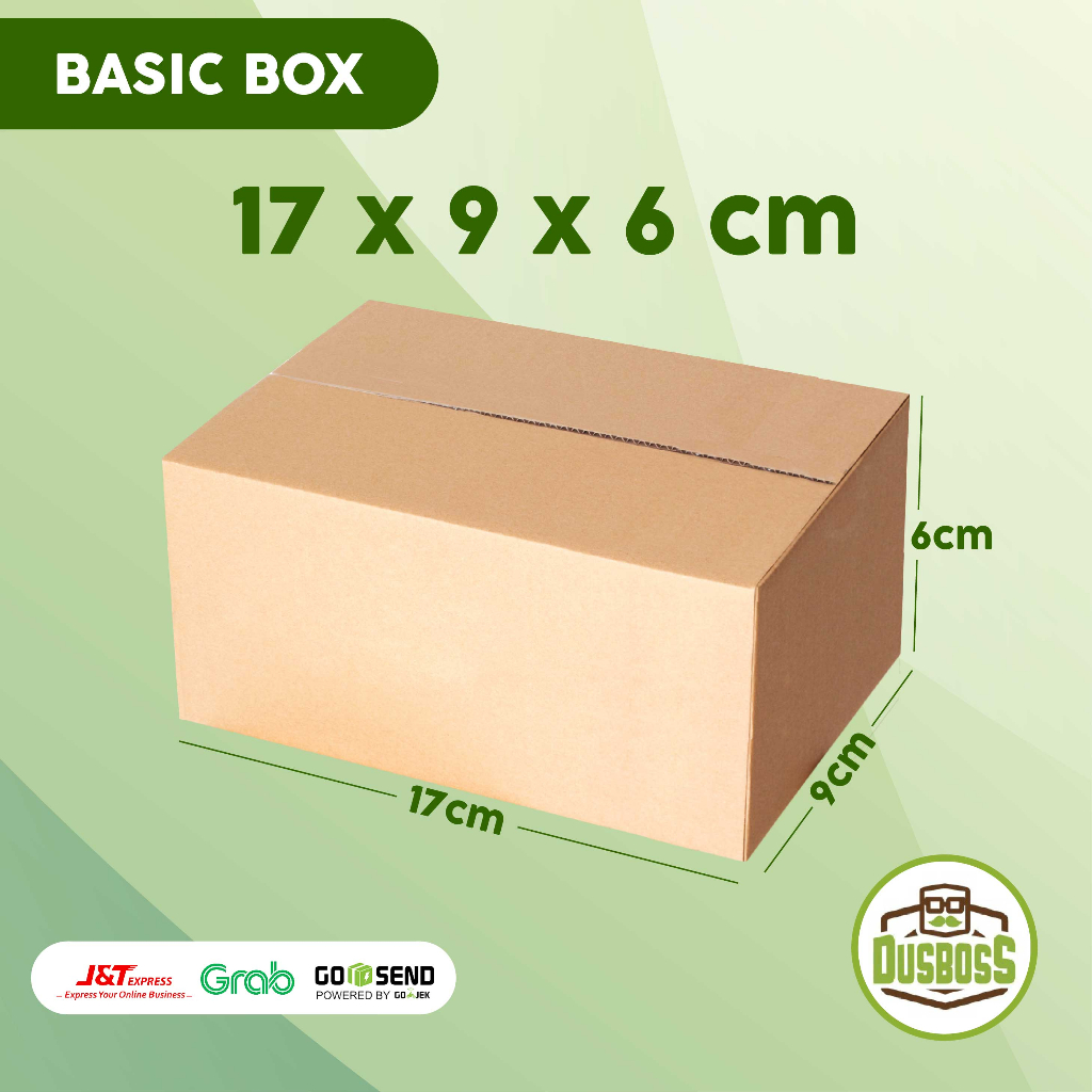 Jual BOX KARDUS 17x9x6 cm DUS PACKING | Shopee Indonesia