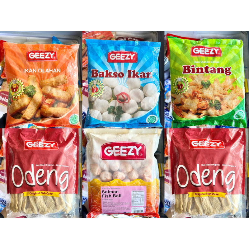 Jual GEEZY Foody Tenpura / Geezy odeng / Geezy bintang / Geezy bakso ...