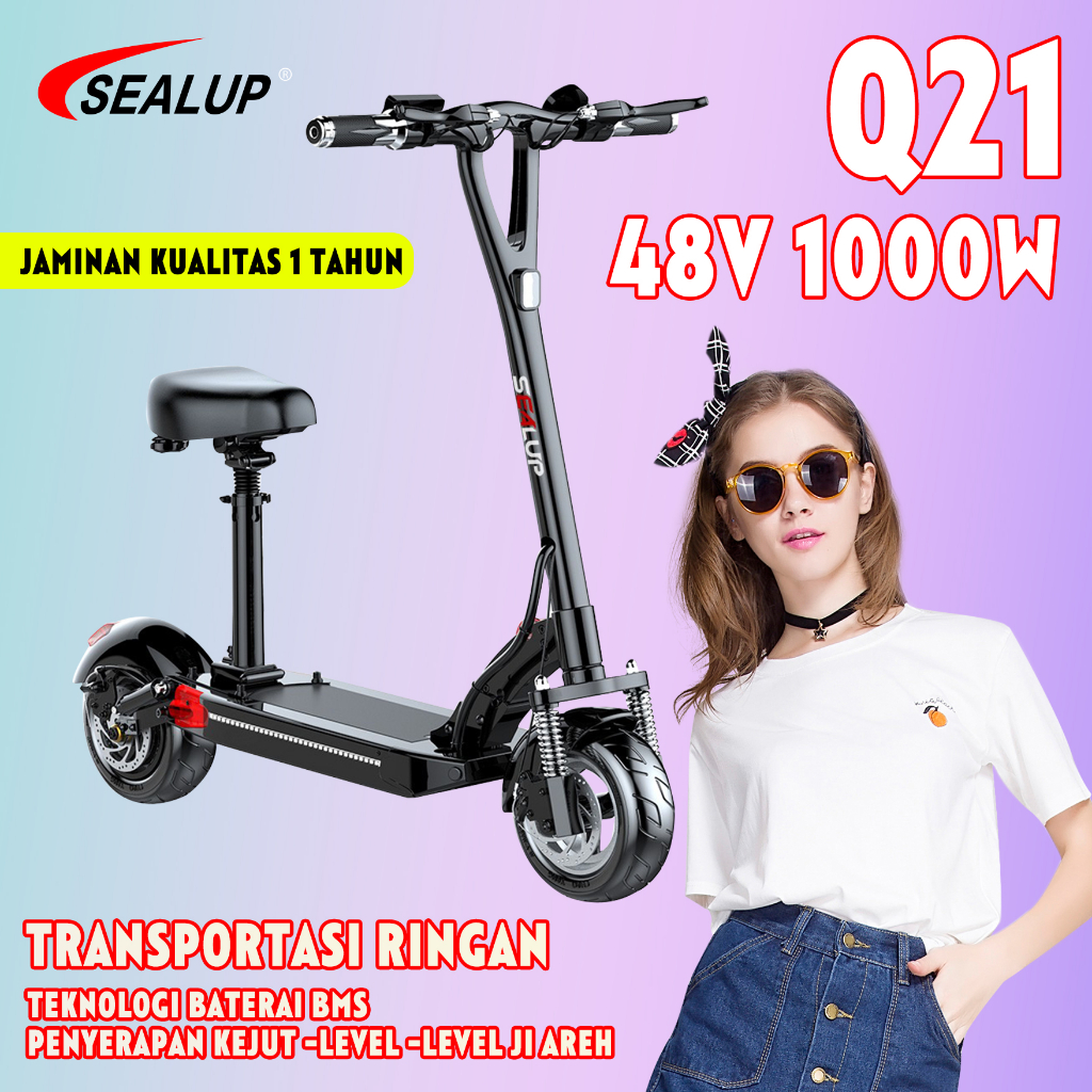 Jual 【Subsidi Kargo】SEALUP™ XLP- Q21 Skuter Listrik mobil listrik motor ...