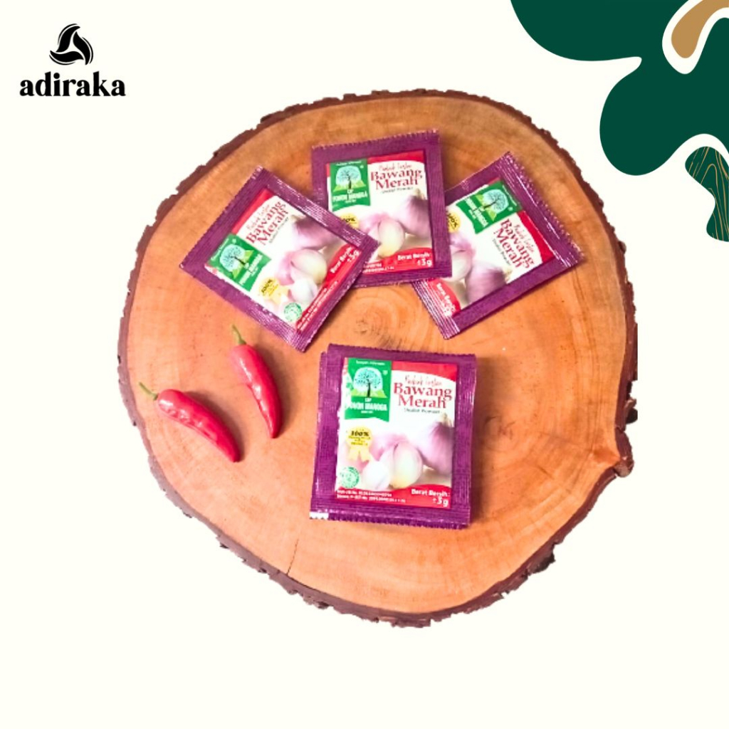 Jual Bumbu Bubuk Bawang Merah / Powder Instan Kemasan Praktis Cap Pohon ...