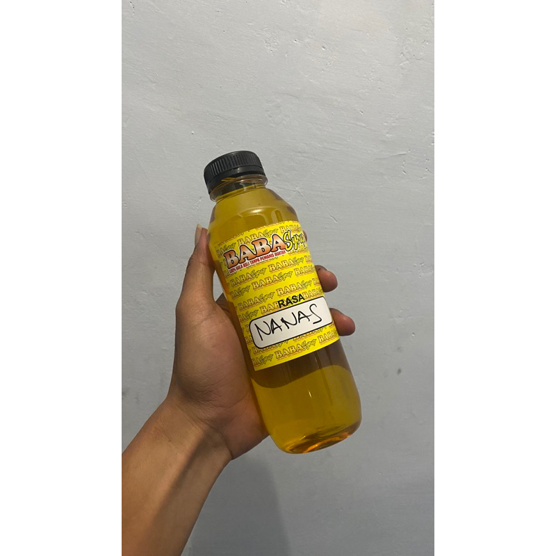 Jual Baba Syrup rasa nanas 500ml | Shopee Indonesia