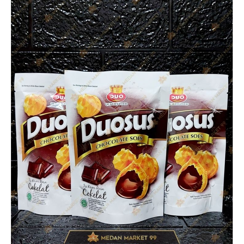 Jual DUOSUS COKELAT 35GR | SOES KERING | SUS COKELAT | CEMILAN | SNACK ...