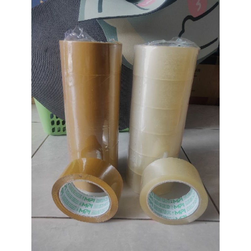 Jual lakban coklat / lakban bening / lakban fragile | Shopee Indonesia